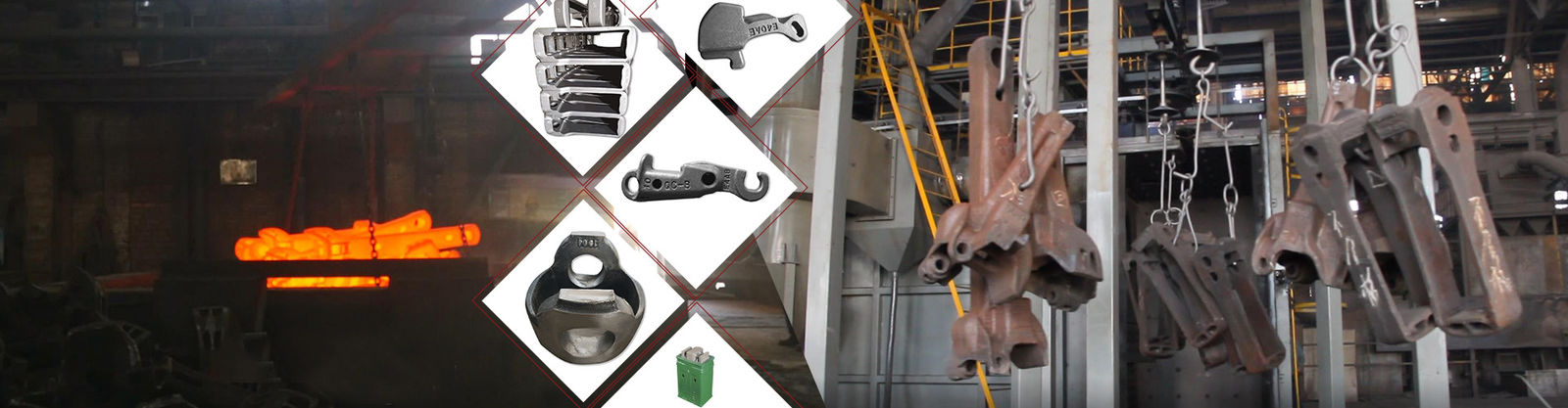 Quality Railway Casting Parts & Railway Forging Parts factory from China