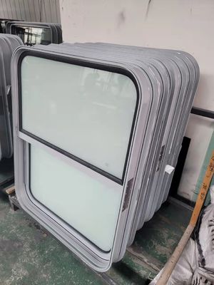 Railway Coach Interior Aluminum Frame Train Sliding Window