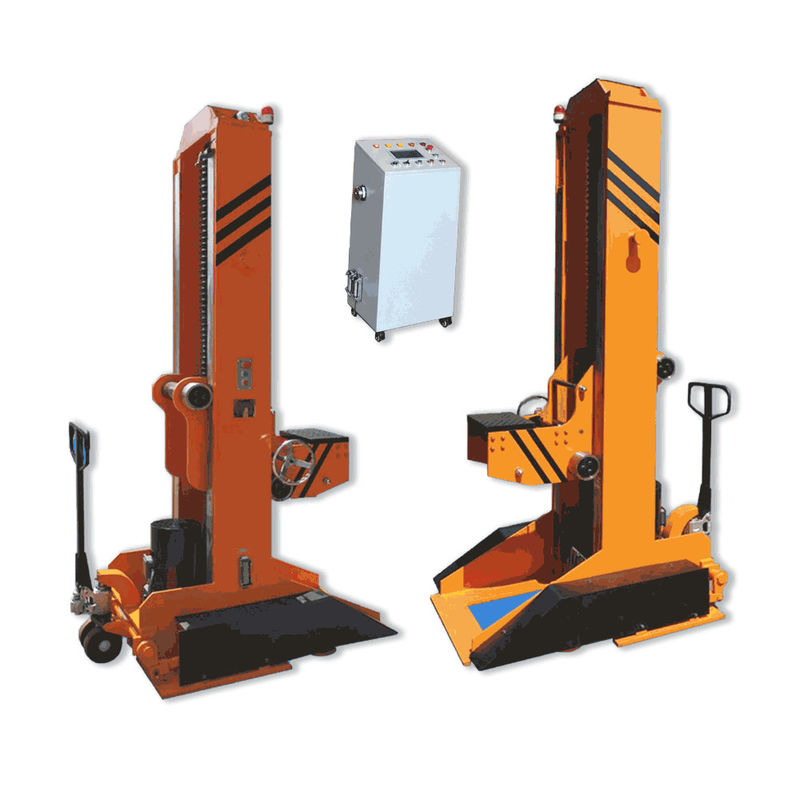 DC24V Railway Related Equipment 50mm Adjustable Railcar Lifting Jacks