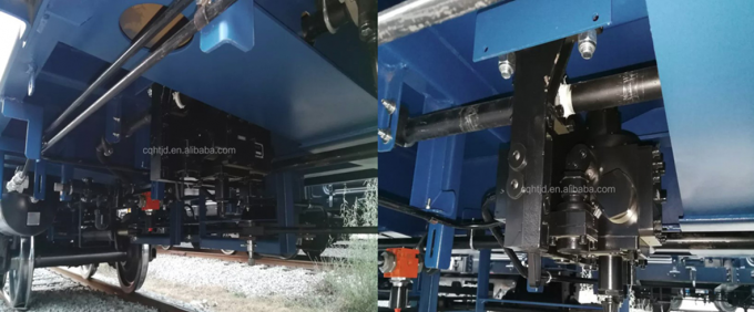 Air Braking Railway Braking Valve UIC Distributor Valve In Railway Wagon