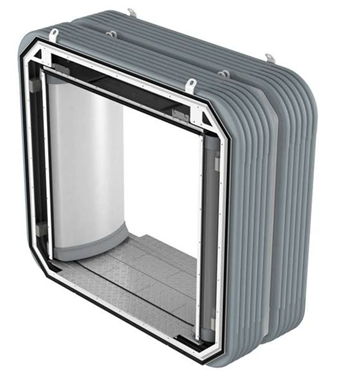 IRIS Standard Train Gangway Bellows With Good Longitudinal Flexibility