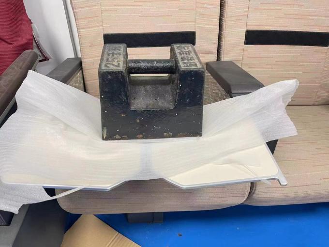 25KG Static Load Railway Carriage Interiors Aluminium Armrest Train ...