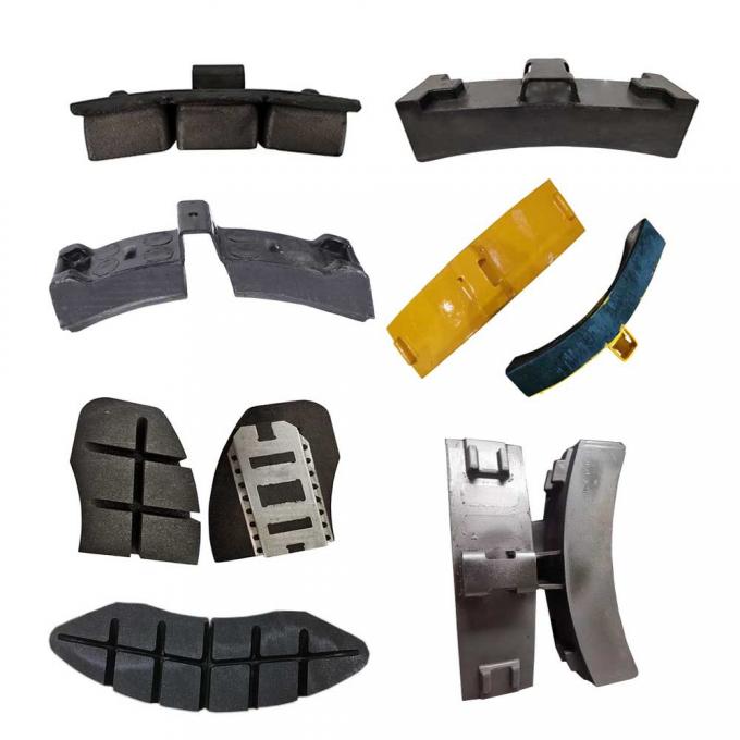 Powder Metallurgy Train Brake Block Low Friction Railway Brake Blocks